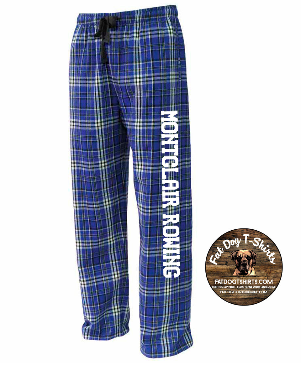 MONTCLAIR HIGH SCHOOL ROWING-PJ PANTS – FAT DOG T-SHIRTS